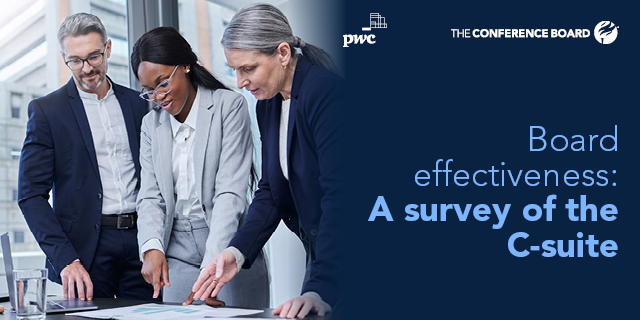 Board Effectiveness: A Survey of the C-suite