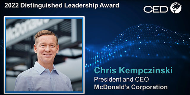 Chris Kempczinski's acceptance speech