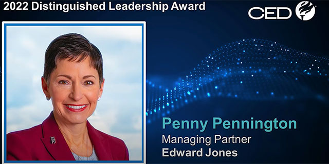 Penny Pennington's acceptance speech